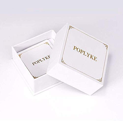 POPLYKE Hummingbird Urn Necklace for Women Ashes Sterling Silver Bird Pendant Cremation Ashes Necklace with Blue Crystal for Human Pets (blue)