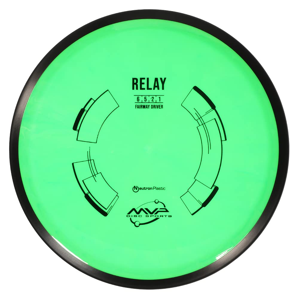 MVP Disc Sports Neutron Relay Disc Golf Fairway Driver (155-160g / Colors May Vary)