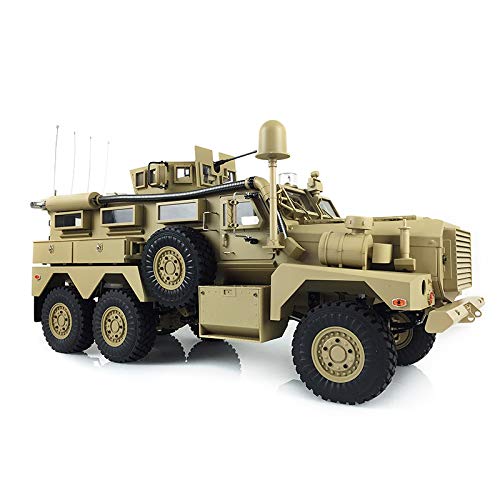 TOUCAN RC HOBBY 1/12 6 * 6 Rc Cougar 6X6 Mrap Vehicle 16Ch Radio Explosion Proof Car Esc Motor