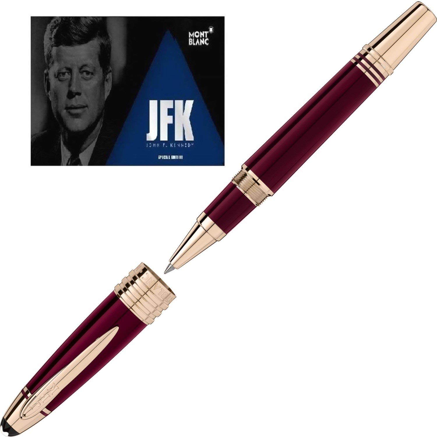 Montblanc 118082 John F. Kennedy Special Edition Burgundy Rollerball
