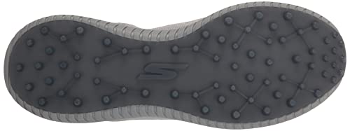 Skechers Men's Max Rover 2 Arch Relaxed Fit Spikeless Golf Shoe Sneaker, Gray, 11.5