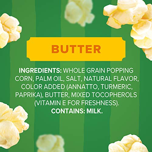 Orville Redenbacher’s SmartPop! Butter Flavored Microwave Popcorn, Gluten Free, 12 Count Mini Popcorn Bags (6 Boxes)