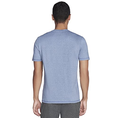 Skechers Men's Skech AIR Tee, Sodalite Blue, XL