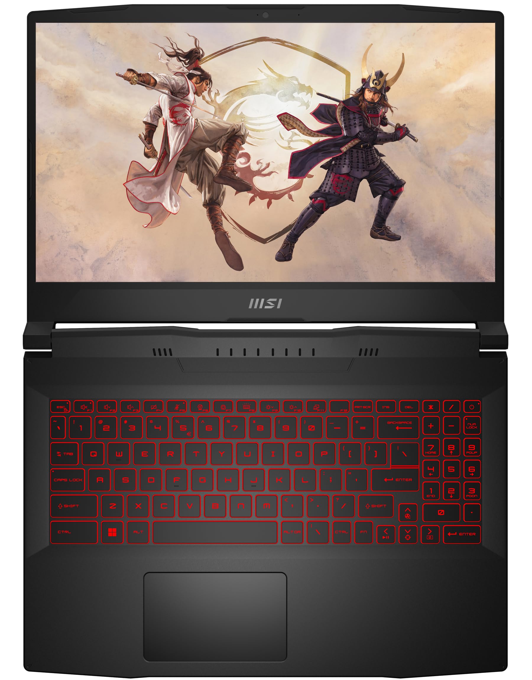 MSI Katana GF66 Gaming Laptop (Intel i7-12700H 14-Core, 32GB RAM, 2x4TB PCIe SSD RAID 0 (8TB), GeForce RTX 3060, 15.6" 144 Hz Full HD (1920x1080), WiFi, Bluetooth, Win 11 Pro) with USB-C Dock