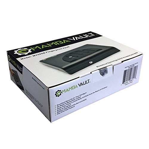 Mamba Vault Fingerprint Biometric Handgun Safe