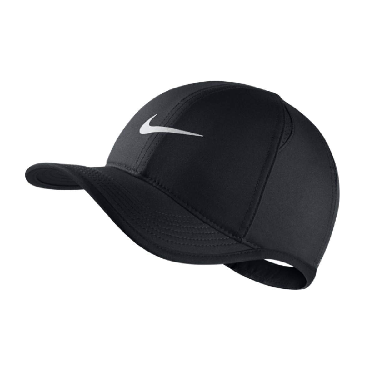 Nike Youth Aerobill Featherlight Cap Hat (Black(739376-010)/Black, One Size)