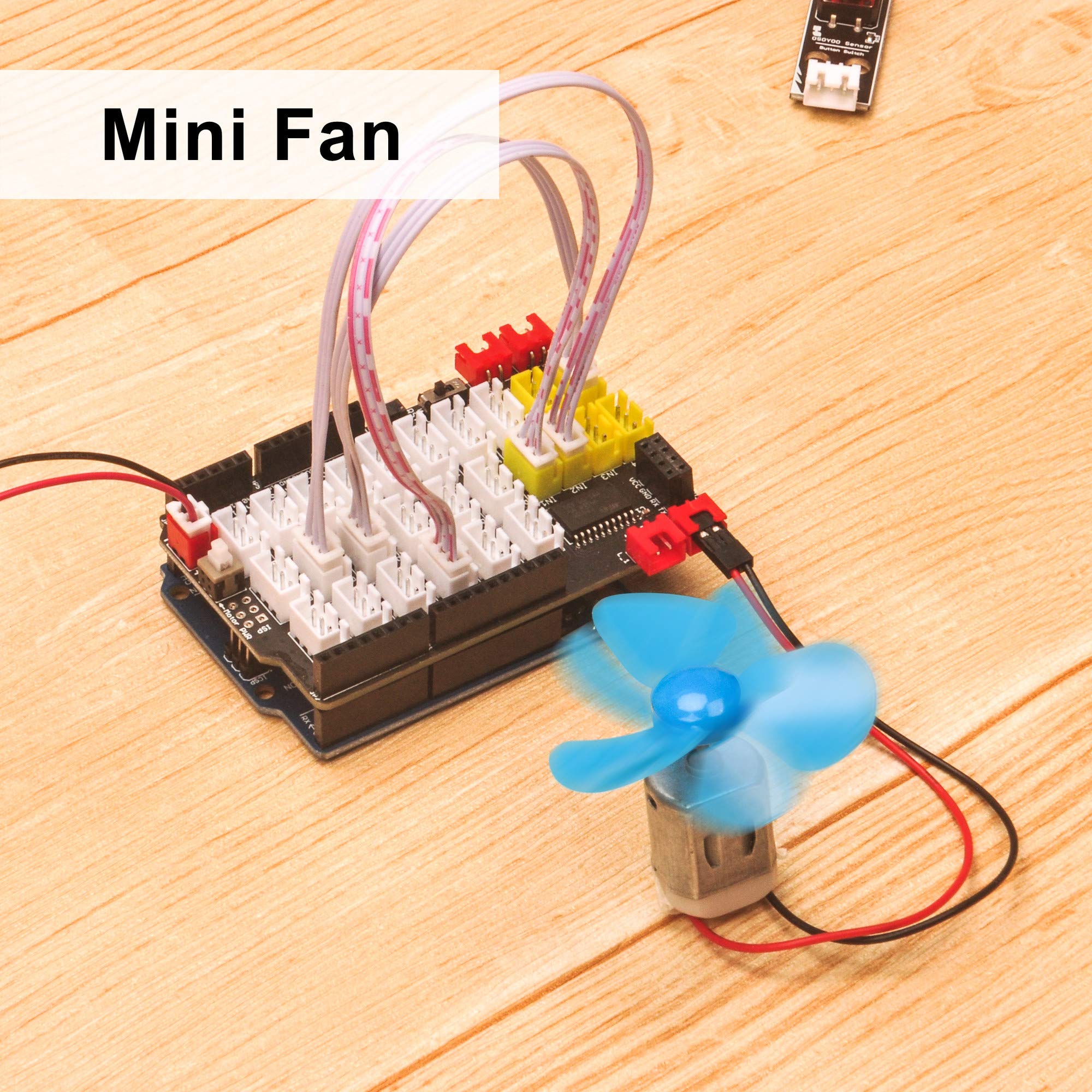 OSOYOO Starter Ultimate Bundle Kit for Arduino | Early STEM Education for Beginners | No Need breadboard | Includes XH2.54 Male Socket Expansion Board and sensors
