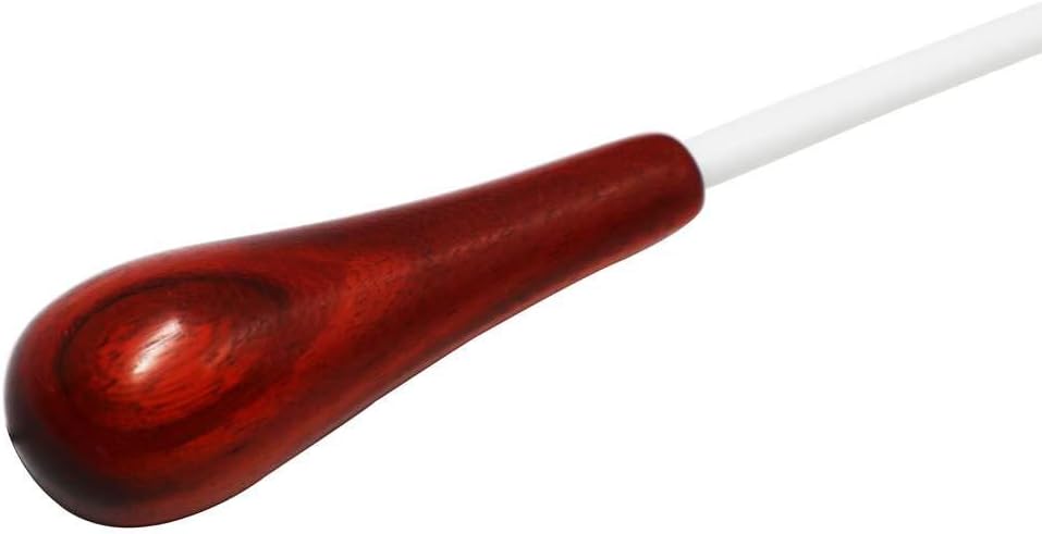 MOREYES Music Baton Orchestra Baton Band Conducting Baton with Tube Sleeve (Rosewood Handle)