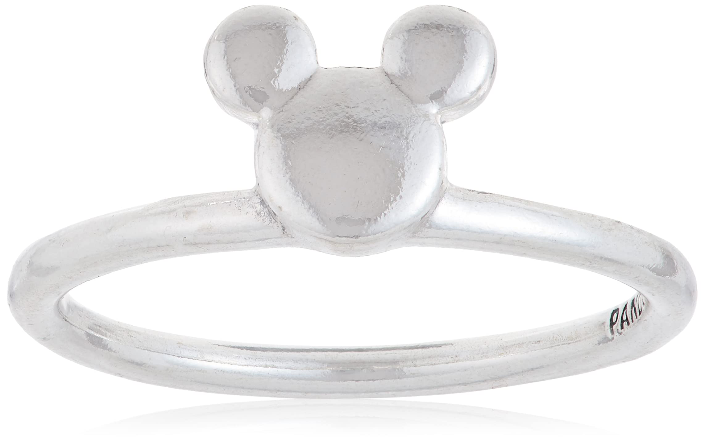 Pandora Disney Mickey Silhouette 925 Sterling Silver Ring, Size: EUR-58, US-8.5-197508-58