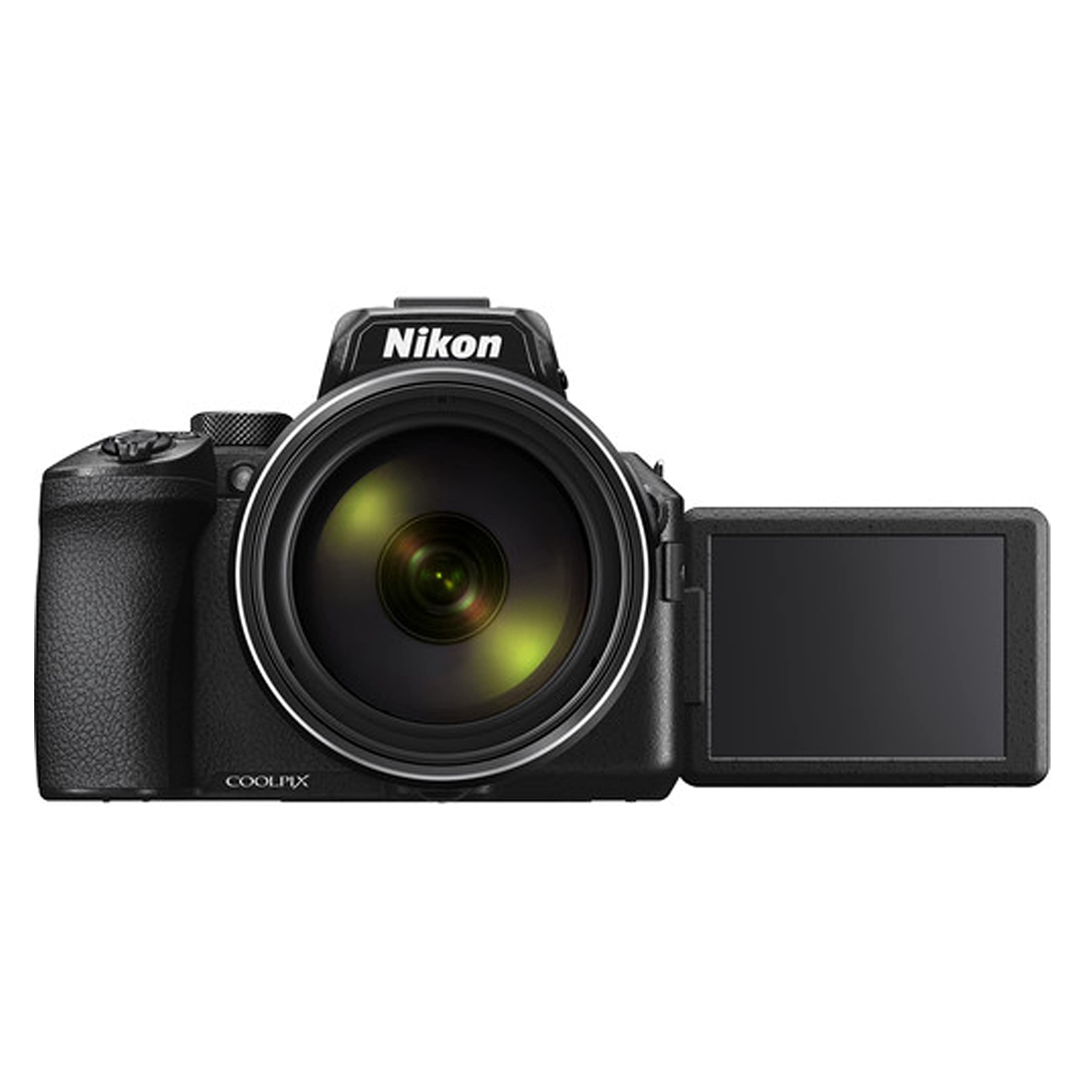 Nikon COOLPIX P950 16MP 83x Optical Digital Point and Shoot Camera + 128GB Memory + LED Video Light + Case + Filters + 3 Piece Filter Kit + More (24pc Bundle)