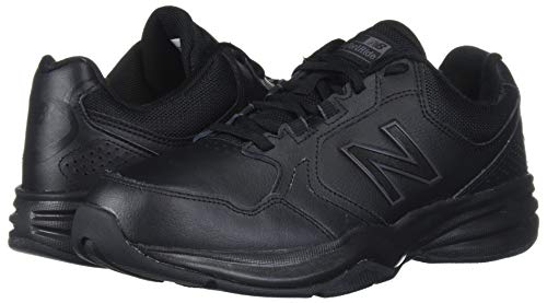 New Balance Men's 411 V1 Training Shoe, Black/Black, 10.5 X-Wide