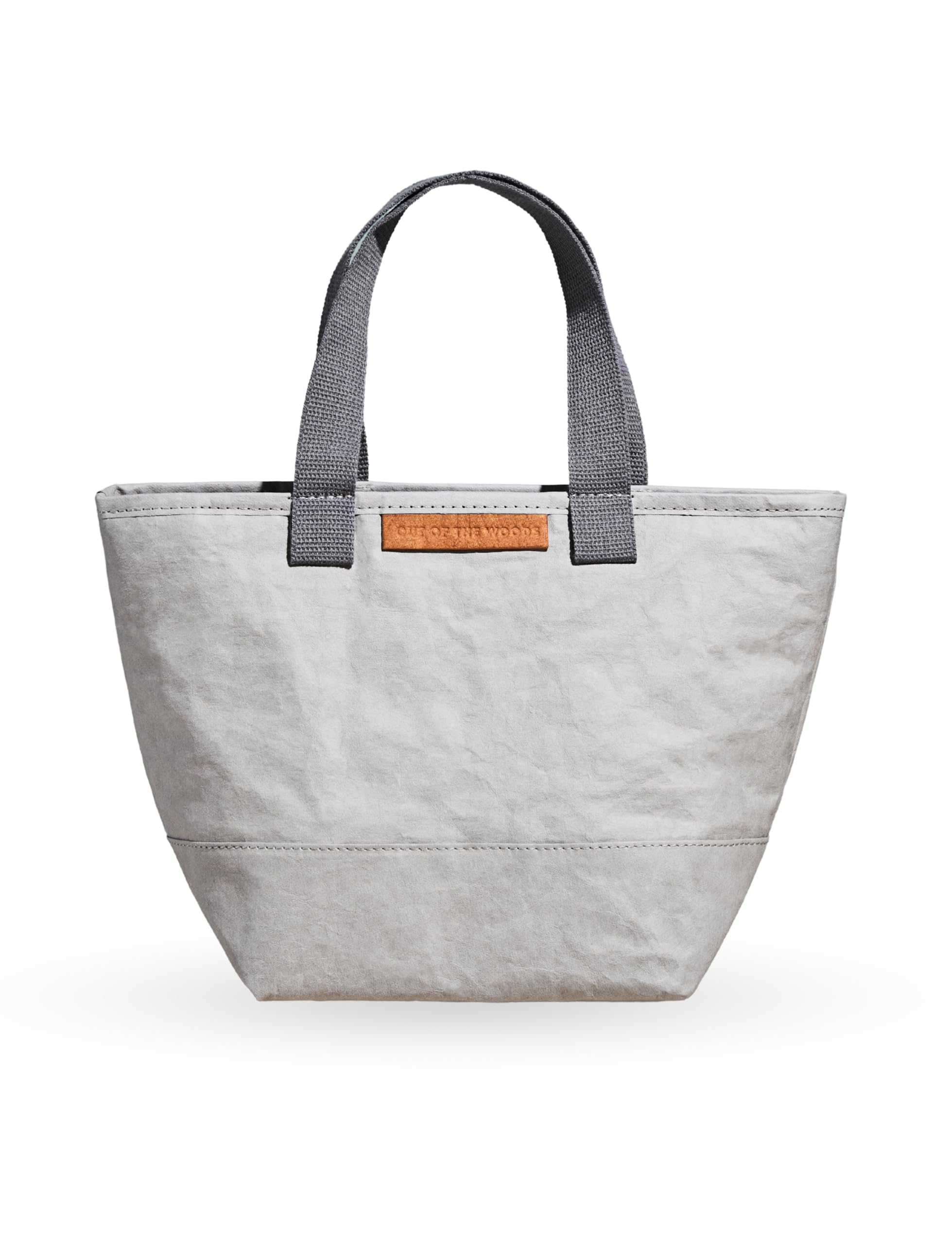 Out of the Woods Insulated Mini Shopper Tote Style Lunch Bag, Sustainable, Stone