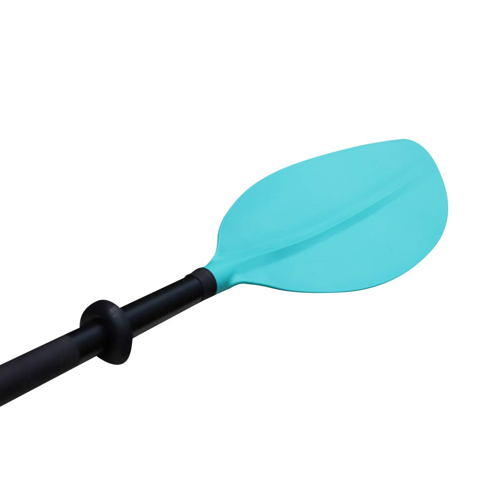 MSC Kayak Paddle,Color Available Black,Yellow,White,Olive,Blue 2-Piece (Teal, 95 inches-2 Paddles)