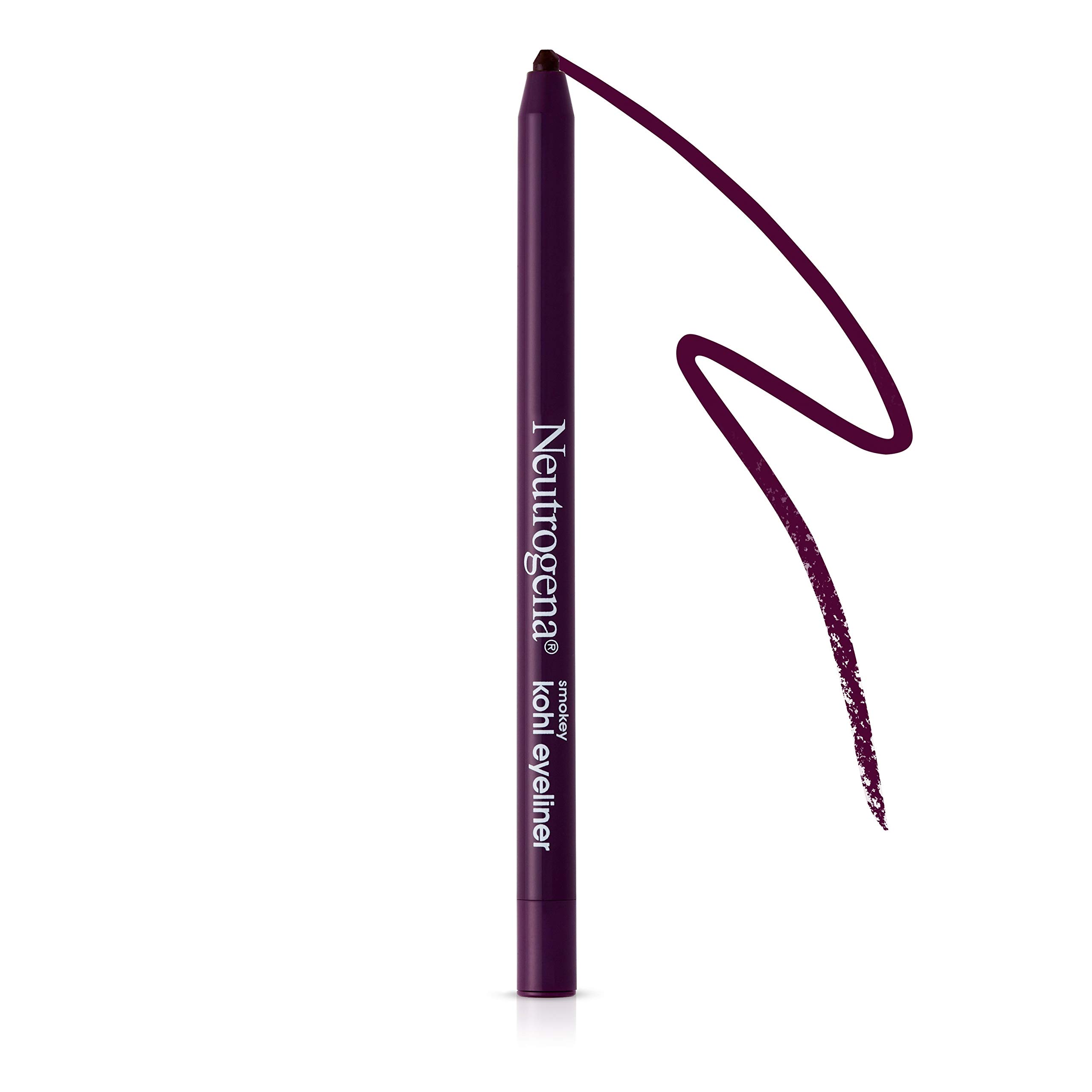 Neutrogena Smokey Kohl Eyeliner with Antioxidant Vitamin E, Water-Resistant & Smooth-Gliding Eyeliner Makeup, Rich Plum, 0.014 oz (Pack of 5)