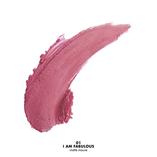 Milani Bold Color Statement Matte Lipstick - I Am Fabulous (0.14 Ounce) Vegan, Cruelty-Free Bold Color Lipstick with a Full Matte Finish