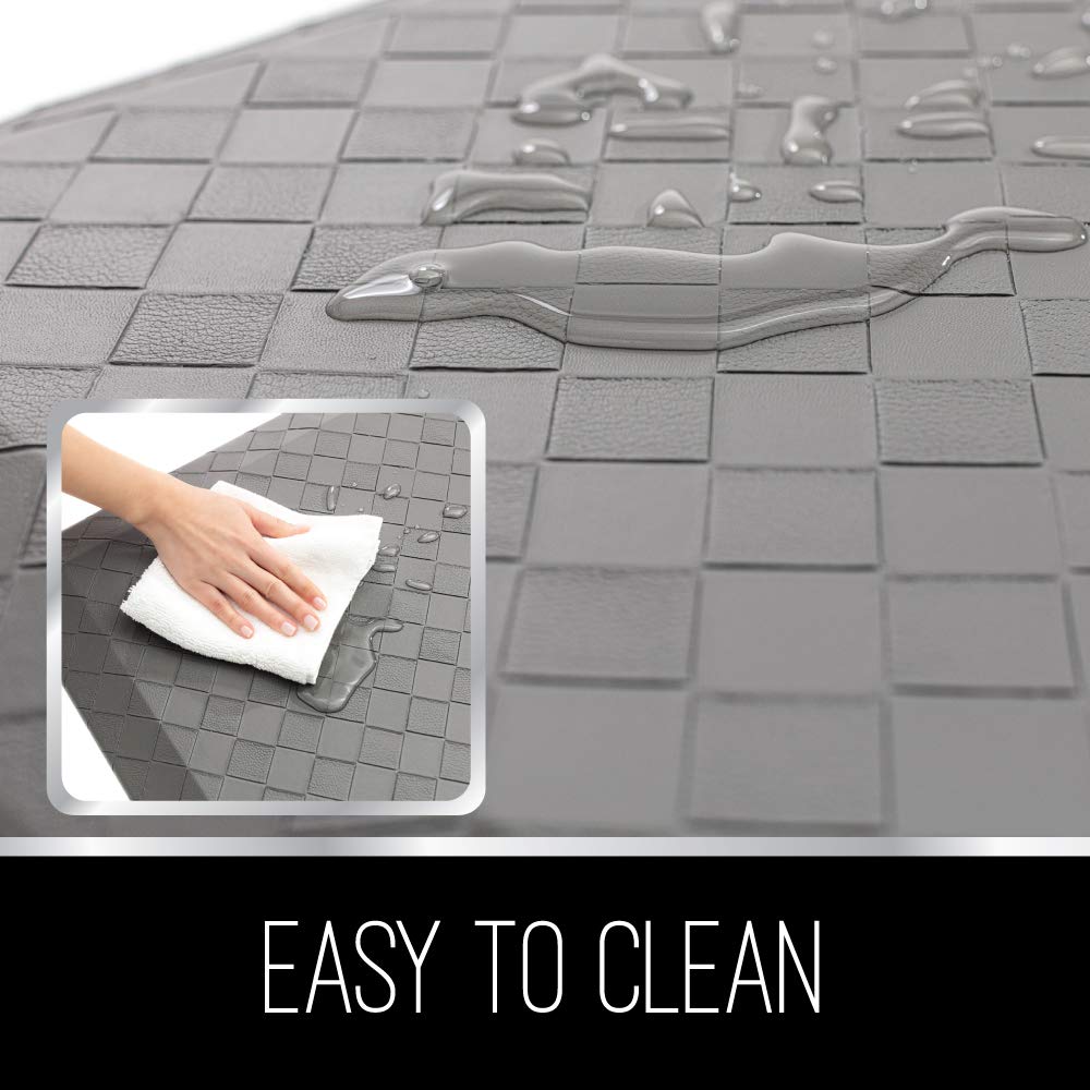Ninja Brand Premium Floor Comfort Mat, Ergonomically Engineered, Extra Support Floor Pad, Commercial Grade Rug for Kitchen, Gaming, Office Standing Desk Mats, 20x39 Inches, Jet Black