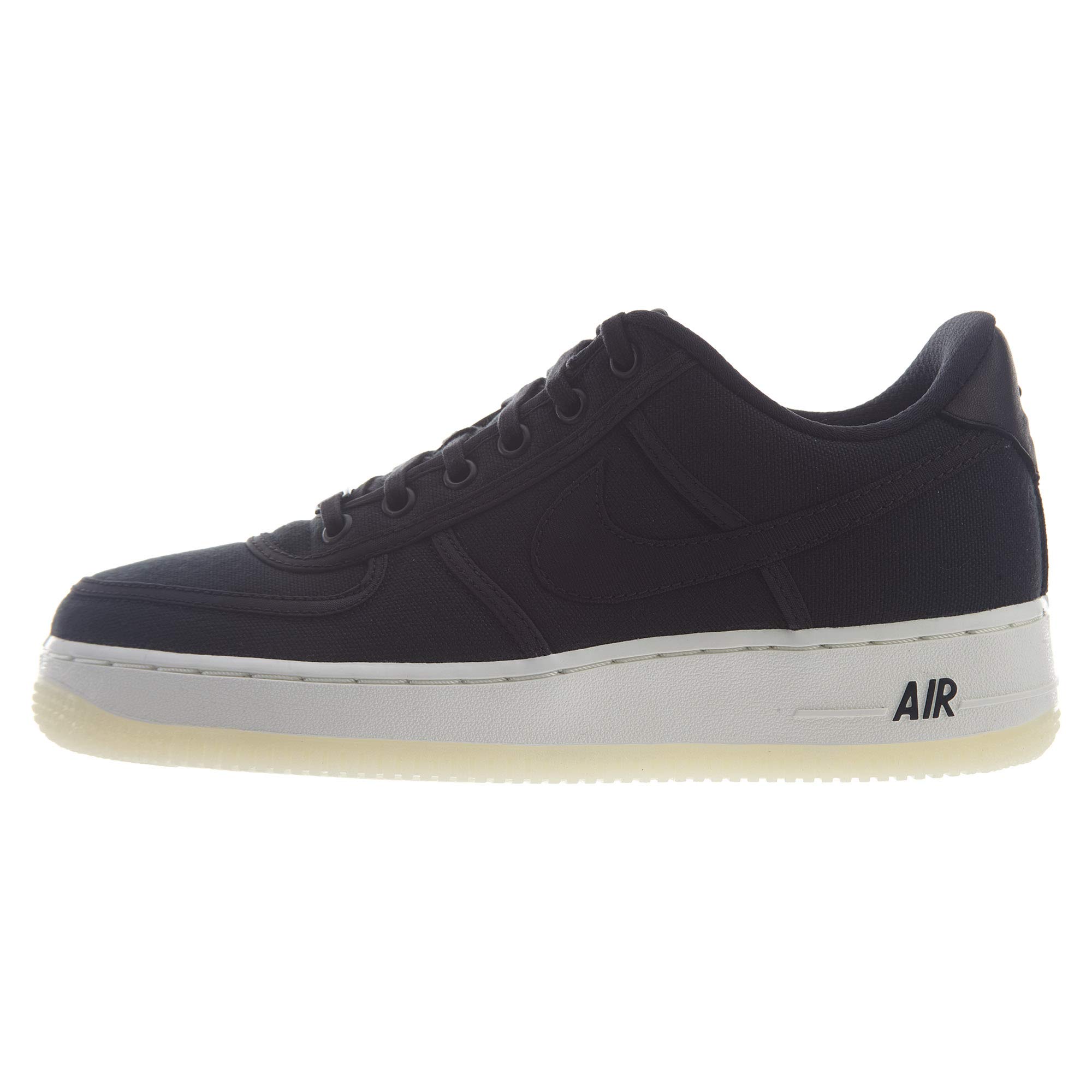 Nike Mens Air Force 1 Low Canvas Retro QS Shoes Black/Summit White AH1067-004 Size 6