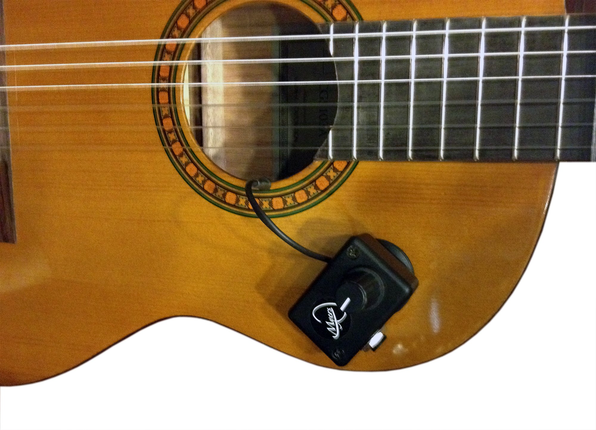 Myers Pickups Dreadnought Acoustic Guitar Microphone with 6 Inch Flexible Micro-Gooseneck