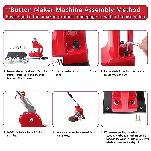 MK.Bear Button Maker Machine Frame
