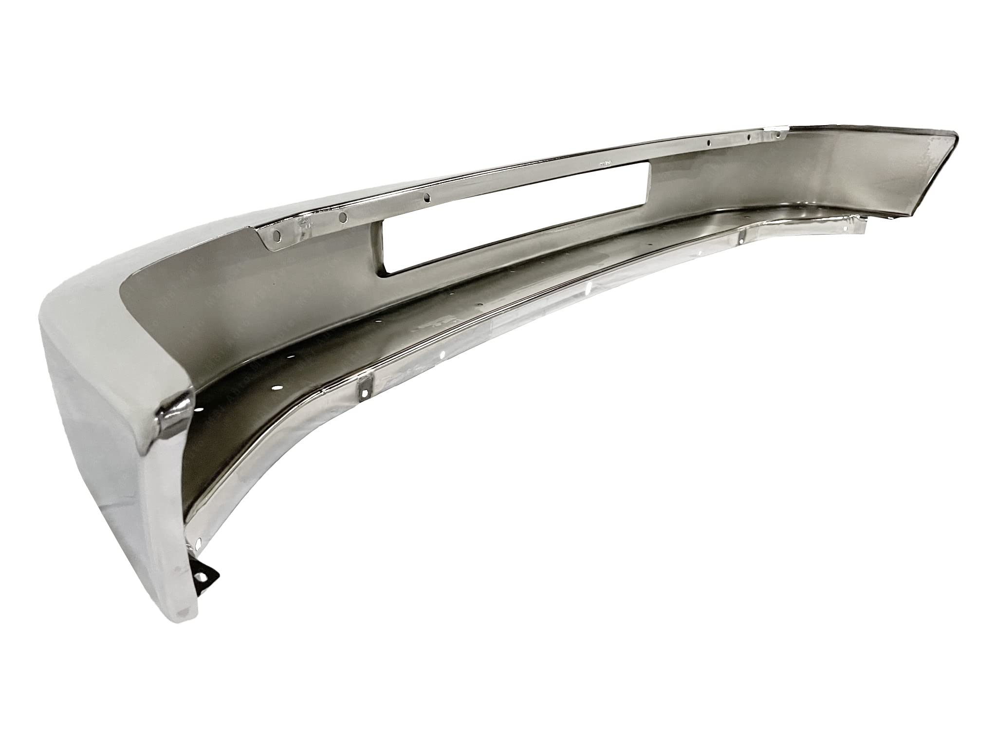 MBI AUTO - Chrome Steel, Front Bumper Face Bar for 2008-2019 Ford Econoline E150 E250 E350 Super Duty E450 Super Duty Van, FO1002410