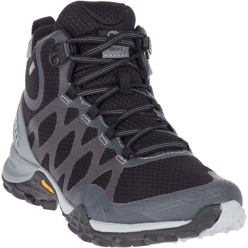 Merrell Women's^Women's High Rise Hiking Boots, Black, 10
