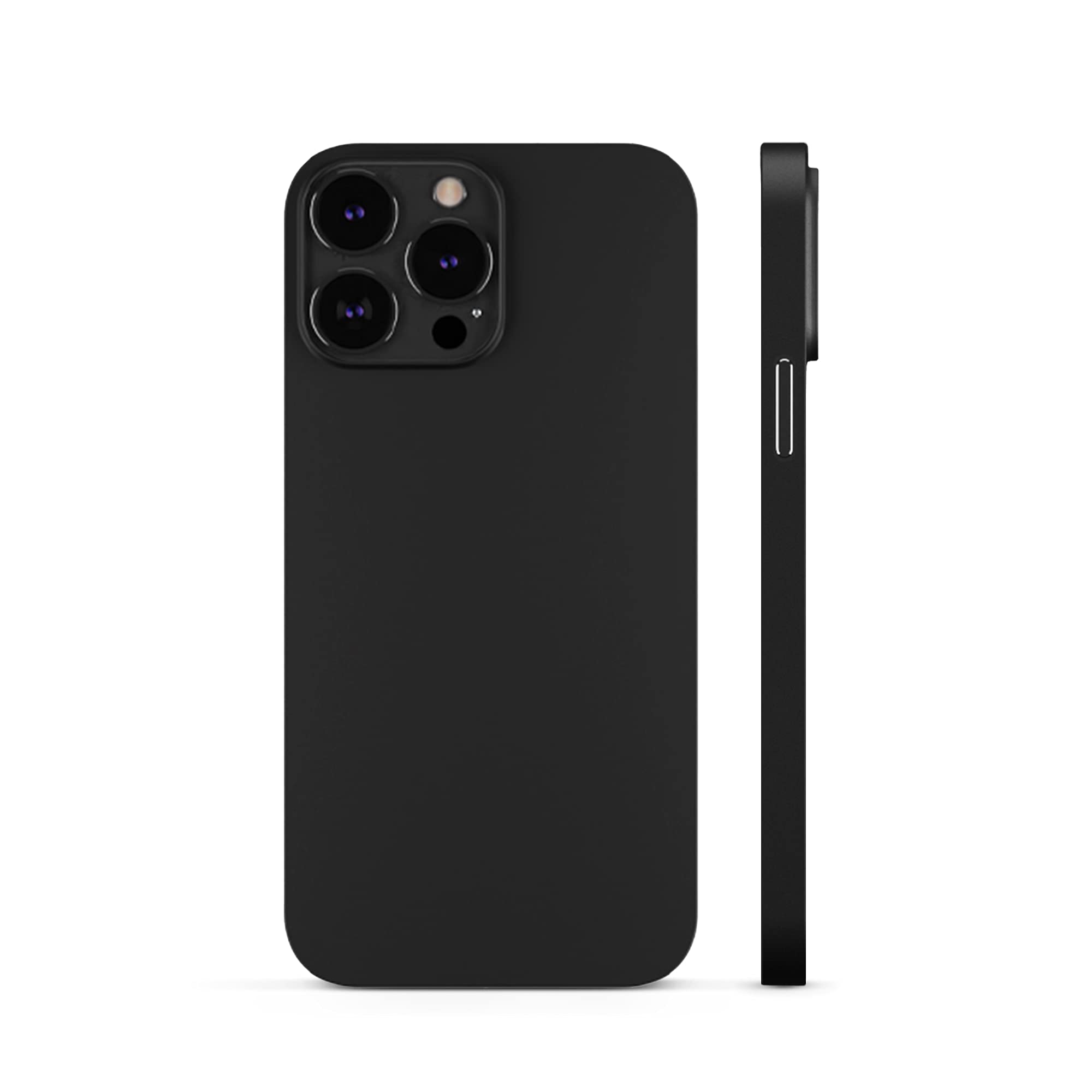 PEEL Original Super Thin Case Compatible with iPhone 13 Pro (Black) - Sleek Minimalist Design, Branding Free, Ultra Slim - Protects & Showcases Your Device