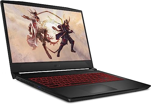 MSI Katana Gaming Laptop 2023 Newest, 15.6" FHD 144Hz Display, 12th Gen Intel Core i7-12700H Processor (14 Core), NVIDIA GeForce RTX 3060, 16GB RAM, 1TB SSD, Backlit Keyboard, Wi-Fi 6, Windows 11 Home