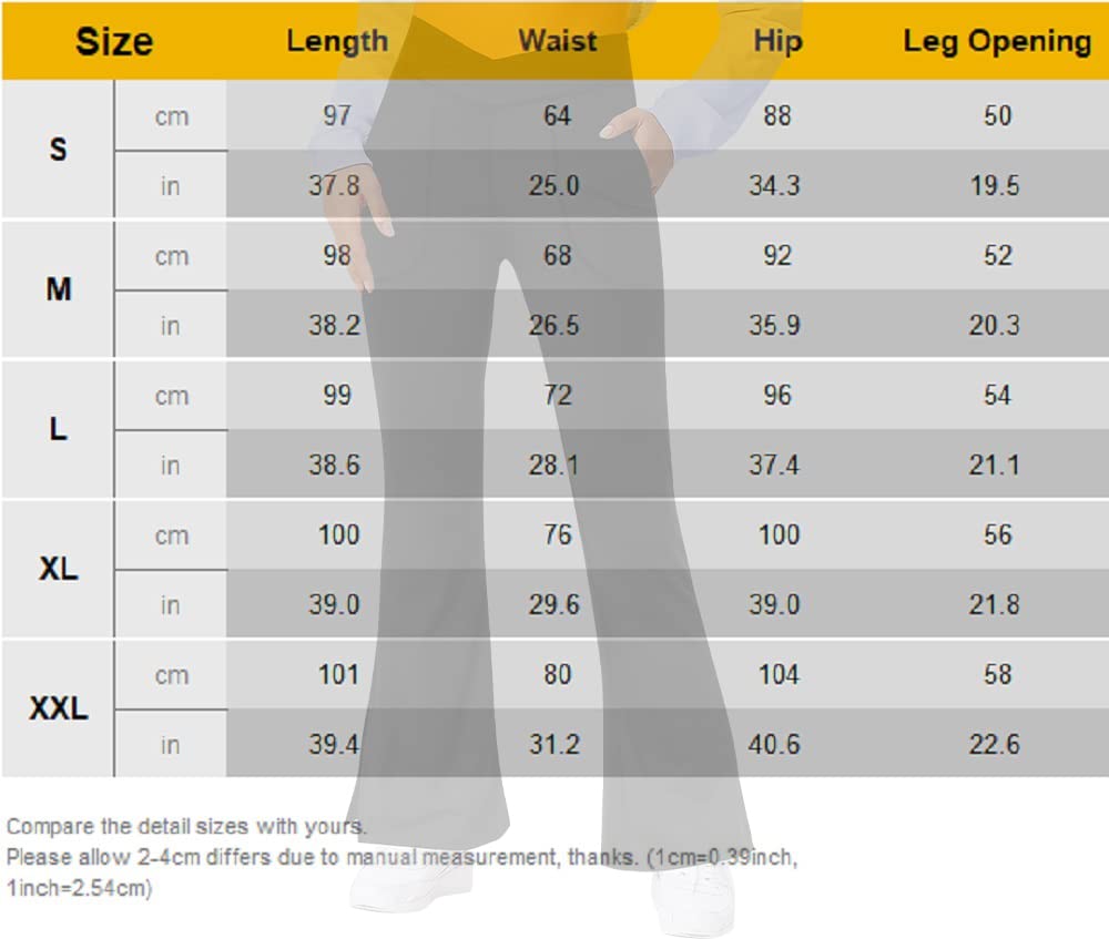 MYMORE Yoga Pants with Pockets for Women V Cut High Waist Bootcut Workout Bell Bottom Crossover Flare Leggings Brown