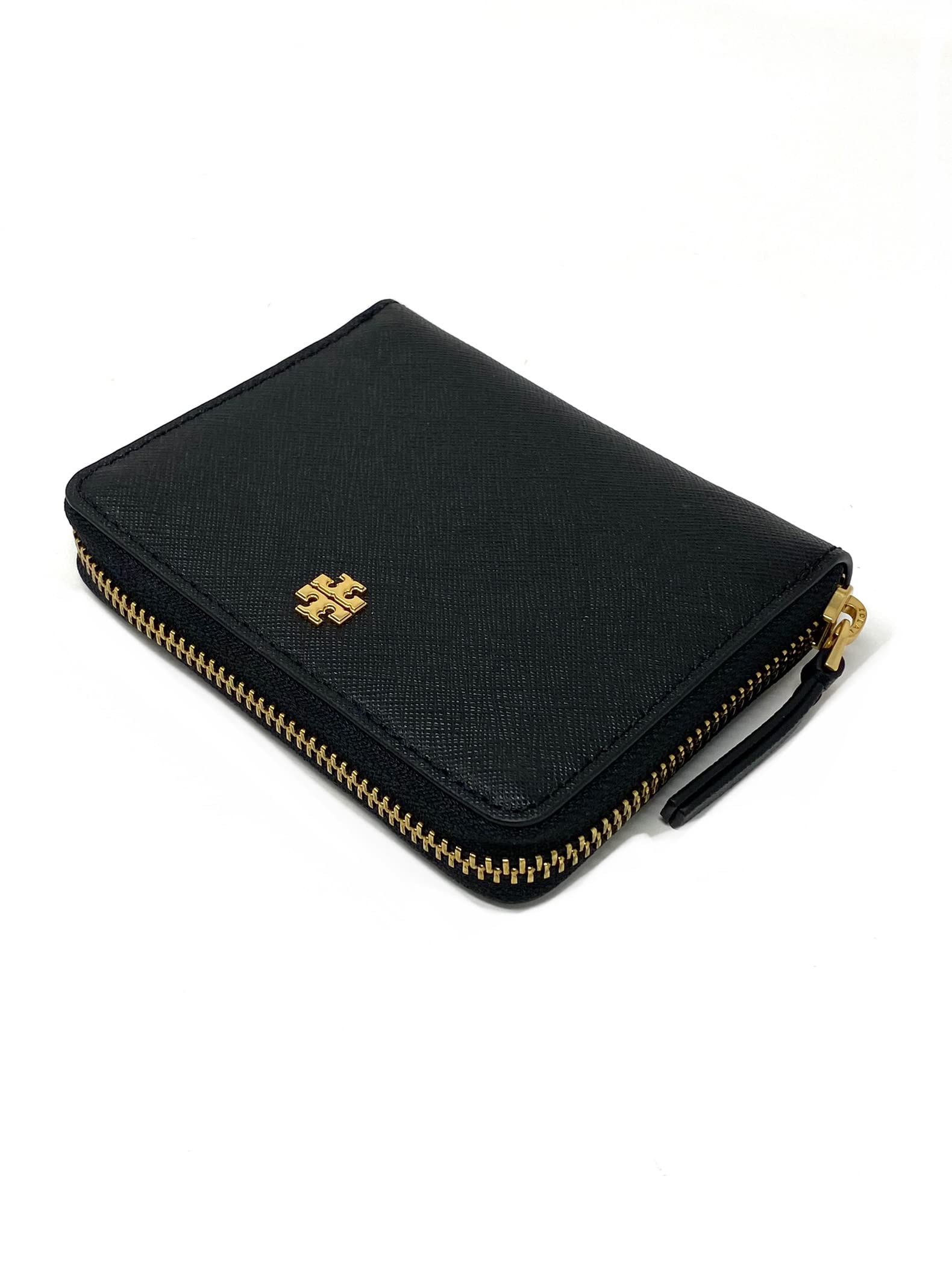 Tory Burch Emerson Medium Wallet 136098 in Black