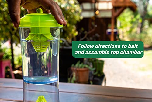 RESCUE! WHY Trap for Wasps, Hornets, & Yellowjackets β Hanging Outdoor Trap