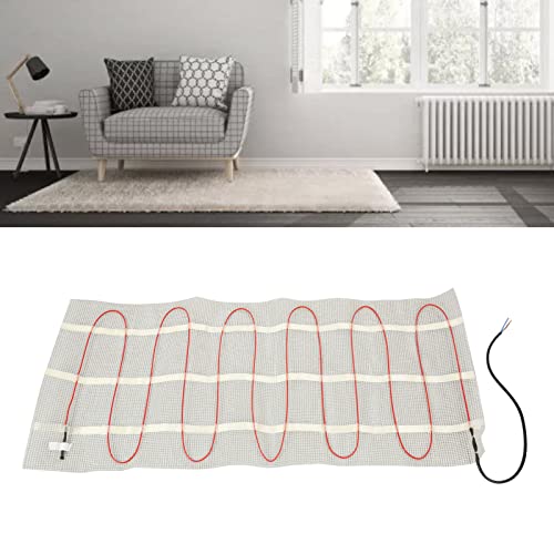 NDNCZDHC Floor Heating Mat, 360W Heated Floor Mat 500x6000mm Heating Mat Heaters Floor Heating Mat Underfloor Heating Mat for Ceramic/Tile(220-240V)