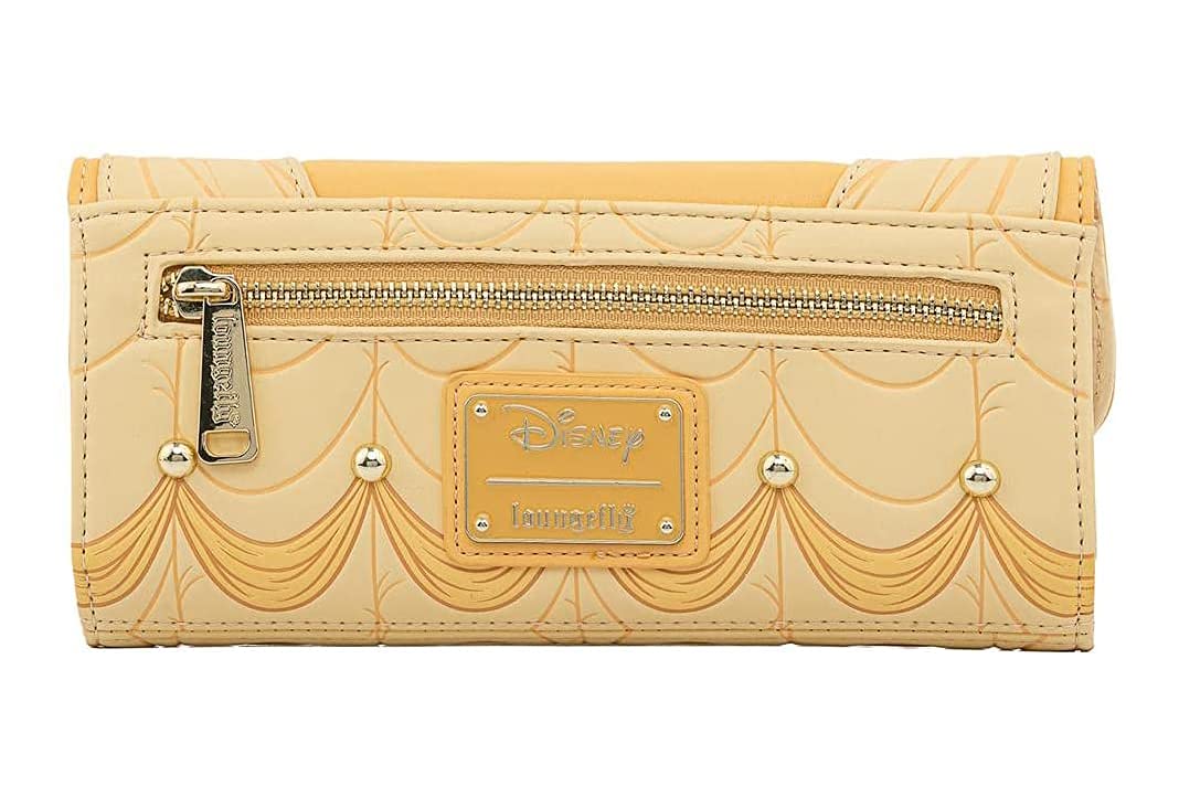 Loungefly Disney Beauty and The Beast 30th Anniversary Belle Cosplay Flap Wallet