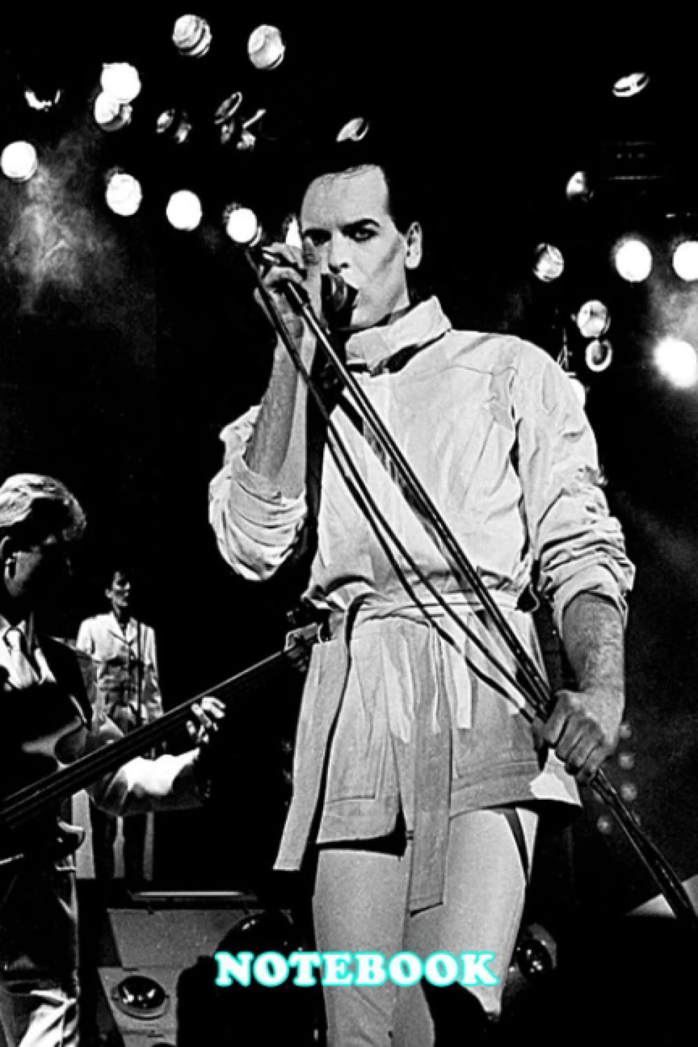 Notebook : Gary Numan Notebook Journal Gift Lined Paper Book for Writing, Perfect Present for Fans, Thankgiving Notebook Diary #133
