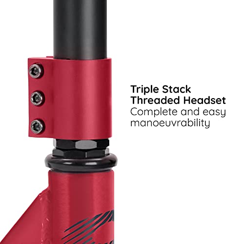 Osprey Dirt Scooter | for Adults and Beginners Bicycle with Chunky Road Tyre Off Road All Terrain Pneumatic Trail Tires and Aluminium Deck, Multiple Colours