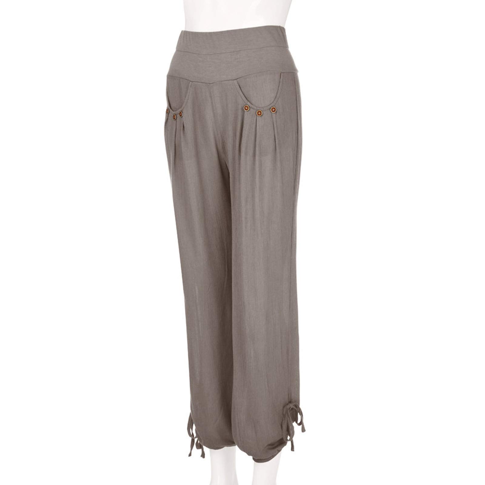 Smitty Umpire Pants Caqui Pants for Women White Straight Leg Trousers Rompers for Age 9 (Coffee, XL)