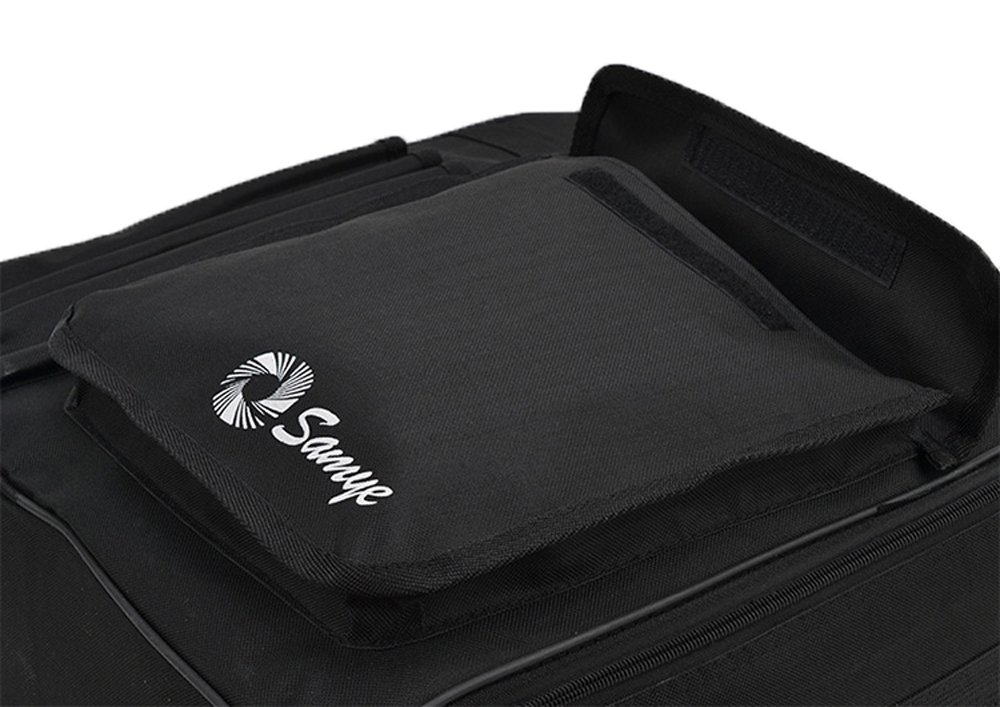 MoonEmbassy Snare Drum Bag for 13" 14" 15" roof Waterp Oxford Thickening Backpack Instrument Case with Pocket