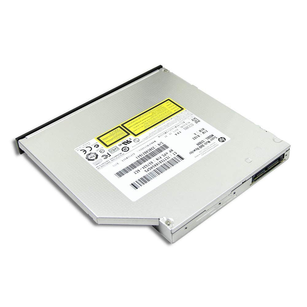 Notebook PC Internal DVD CD Burner Optical Drive Replacement, for Dell Inspiron 17R 5720 7720 N7010 N7110 7220 7720 15R 5521 5520 N5010 N5110 Laptop, 8X DVD+-R/RW DVD-RAM 24X CD-R Writer New