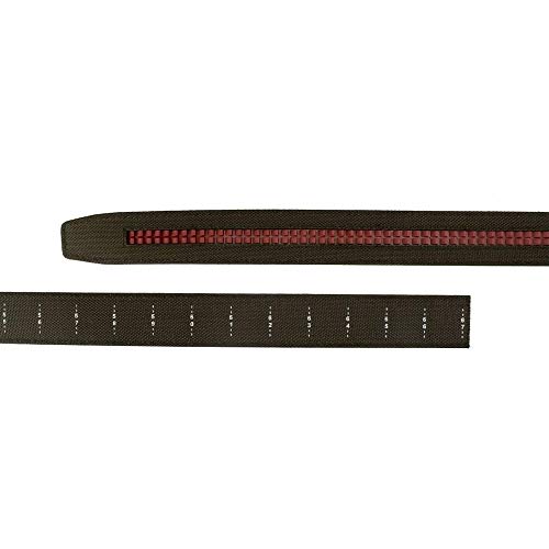 Nexbelt - Belt with No Holes - Rogue Espresso CCW Brown Leather EDC Gun Belt for Men with Ratchet Buckle