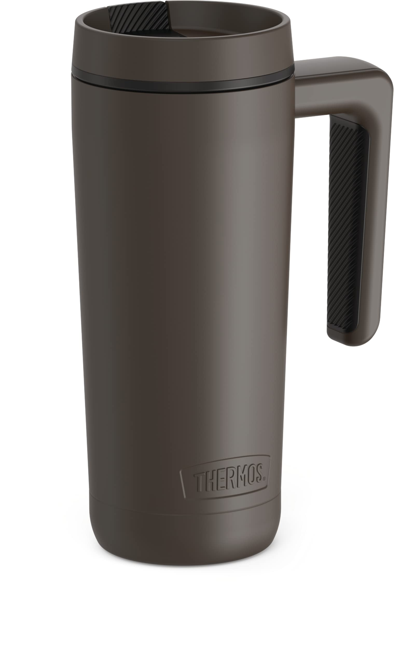 THERMOS ALTA SERIES Stainless Steel Mug 18 Ounce, Espresso Black