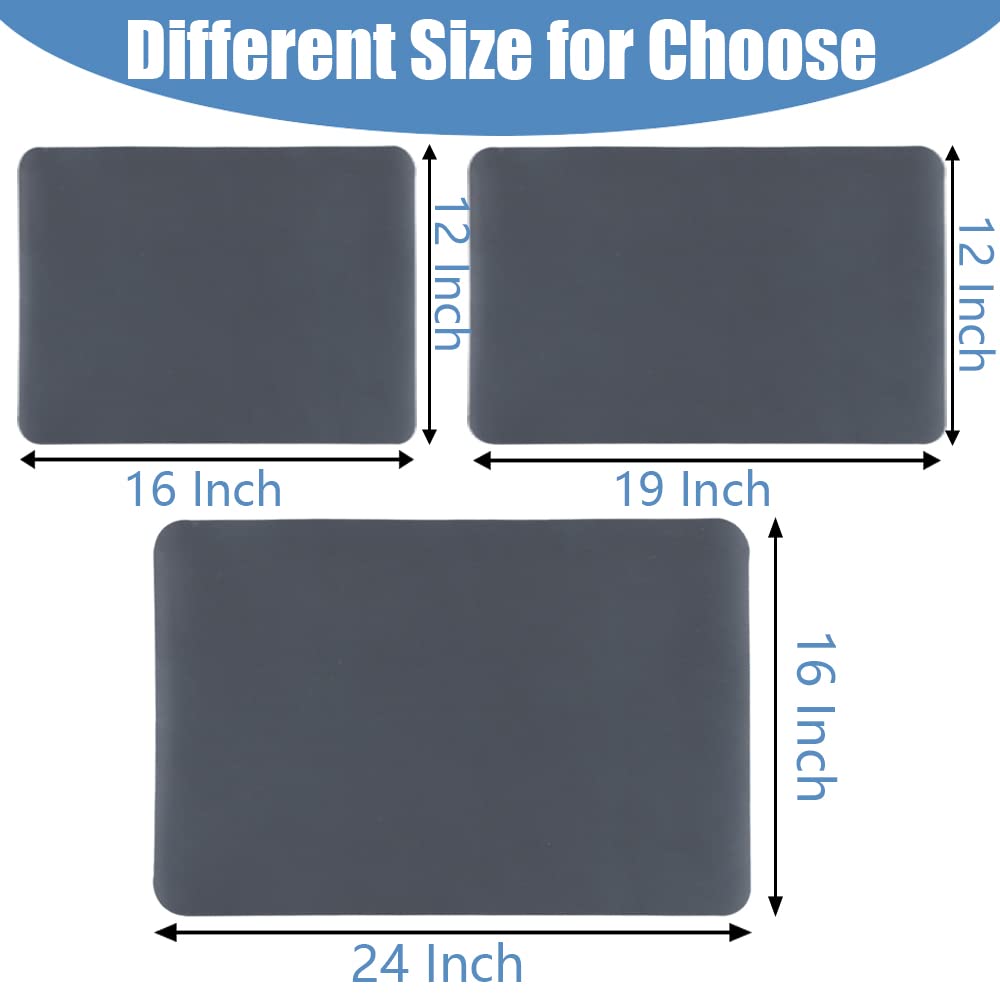 TCASH Dish Drying Mat for Kitchen Counter,24 x 16 In Kitchen Super Abosrbent Draining Mat, Non-Slip Dish Drying Pad with Rubber Backed, Hide Stain Drainer Mats for Countertop and Coffee Maker