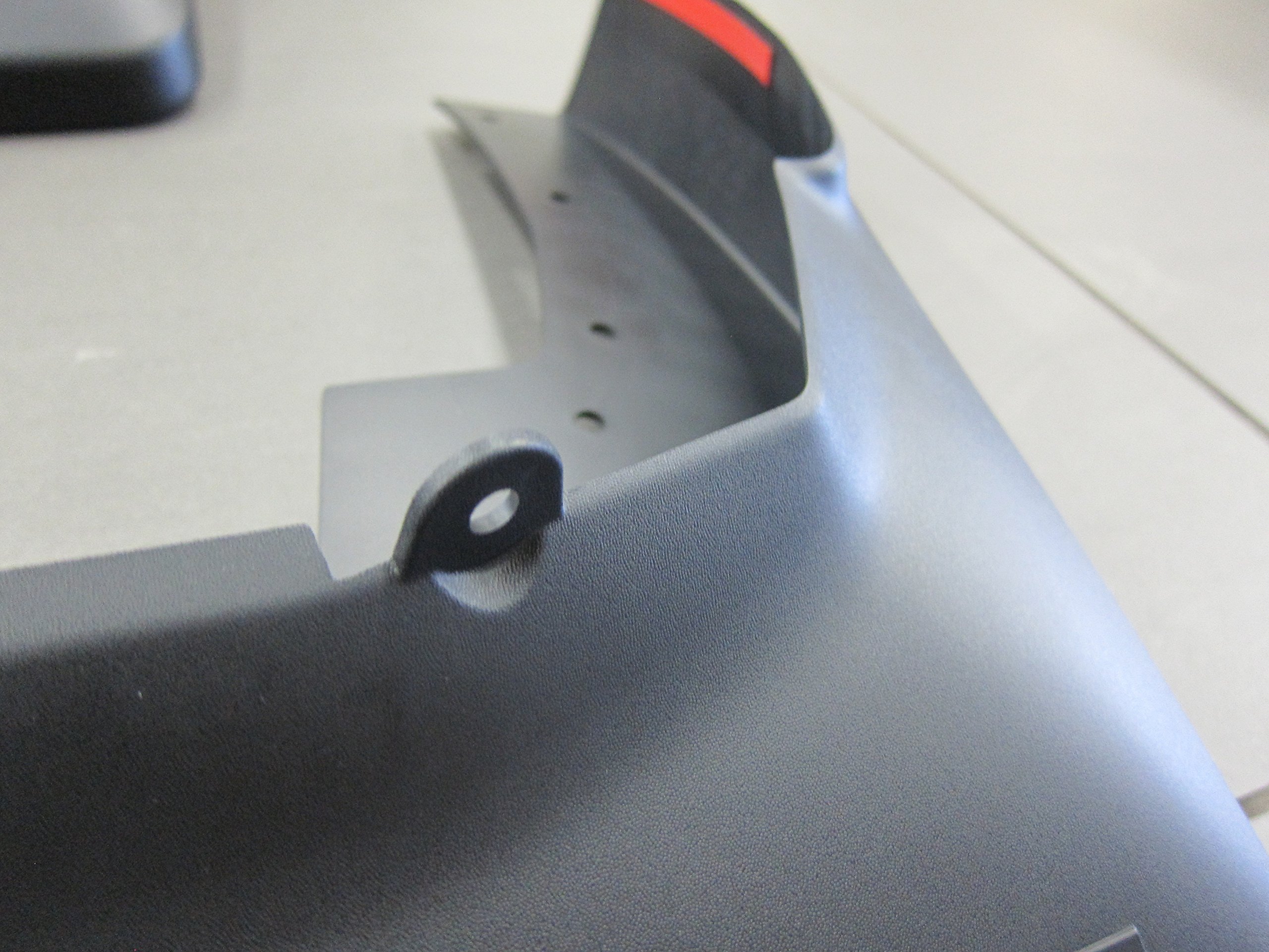 Mopar 82215488AB 82215489AB Ram 1500 Front and Rear Deluxe Molded Splash Guards With Fender Flares