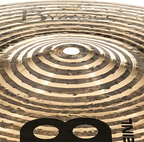 Meinl Cymbals Byzance 13" Dark Spectrum Hihats, Pair β Made in Turkey β Hand Hammered B20 Bronze, 2-Year Warranty, B13SH