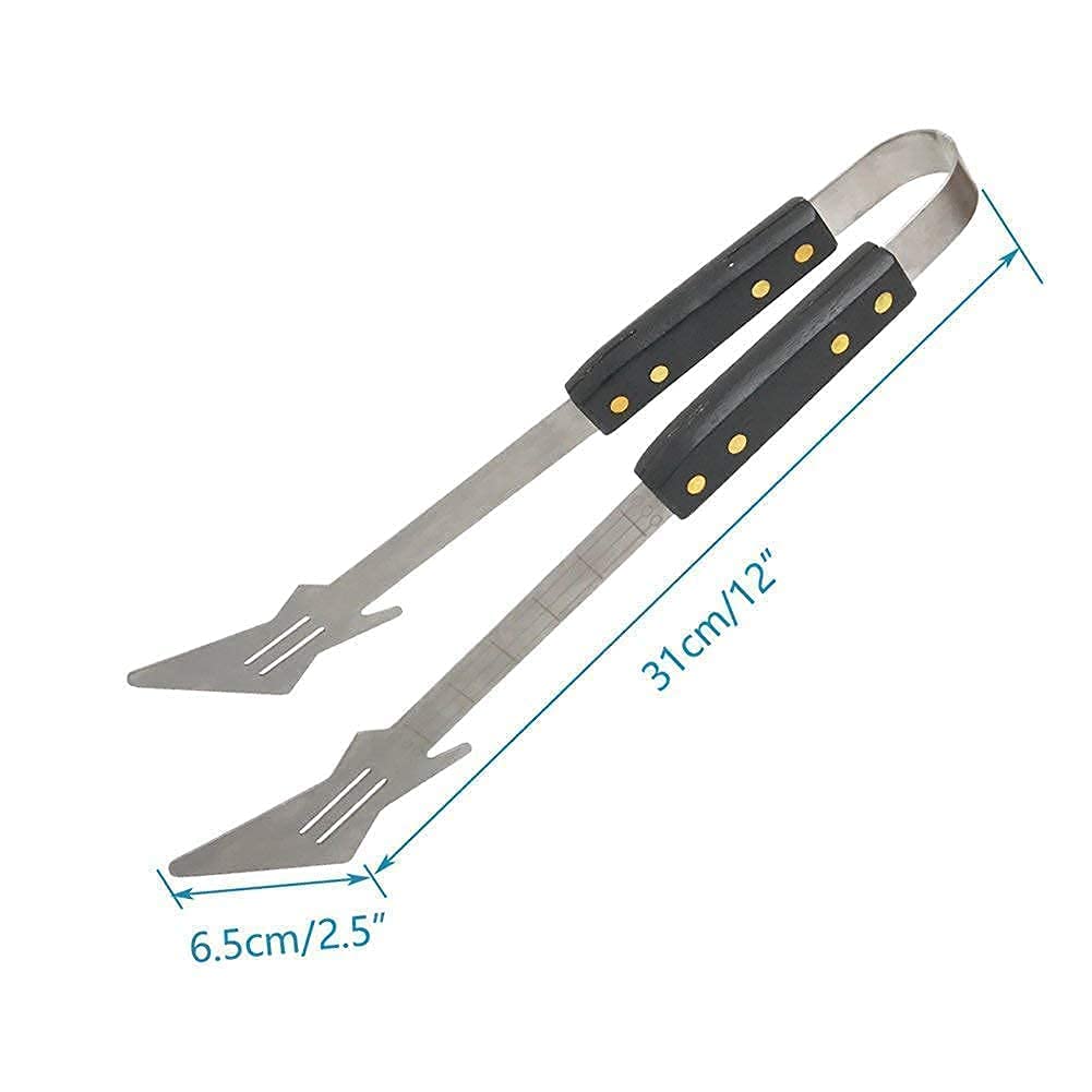 PEPKICN Rock Guitar Style Spatula & Tongs and Stainless Steel Electric Guitar Shape Bottle Opener
