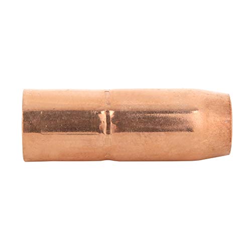 MIG Nozzles,Welding Nozzle,5Pcs MIG Copper Nozzle,Welding Nozzle for Miller Welding Gun,MIG Inert Gas Protection Welding Gun Accessories for Miller M25/M40,no burrs and smooth