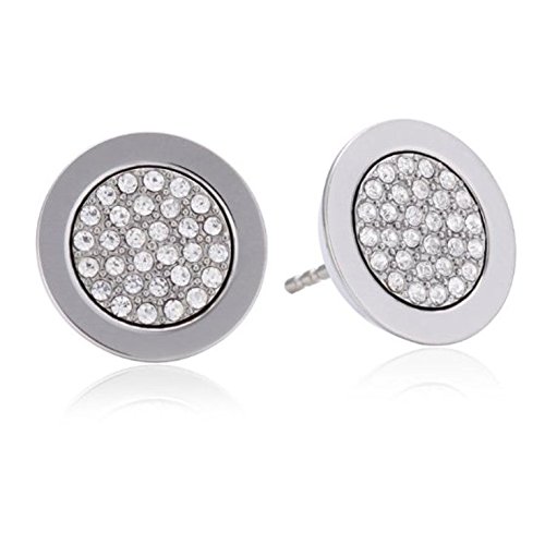 Michael Kors MKJ2742 Silver Pave Stud Earrings