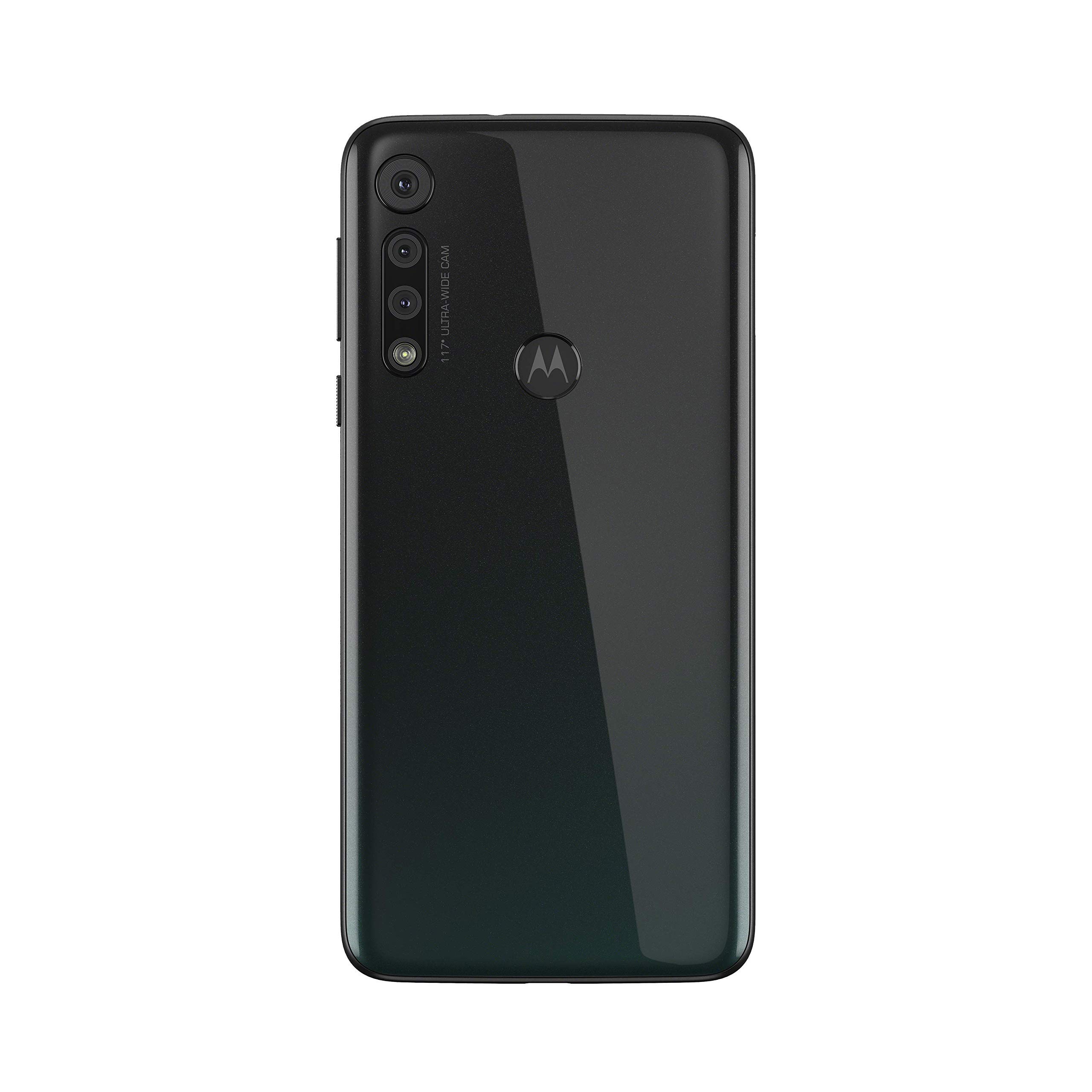 Motorola Moto G8 Play XT2015-2 (32GB) 6.2" (19:9) HD+ 4G LTE GSM Factory Unlocked Smartphone (International Version) (Obsidian Grey) (Renewed)