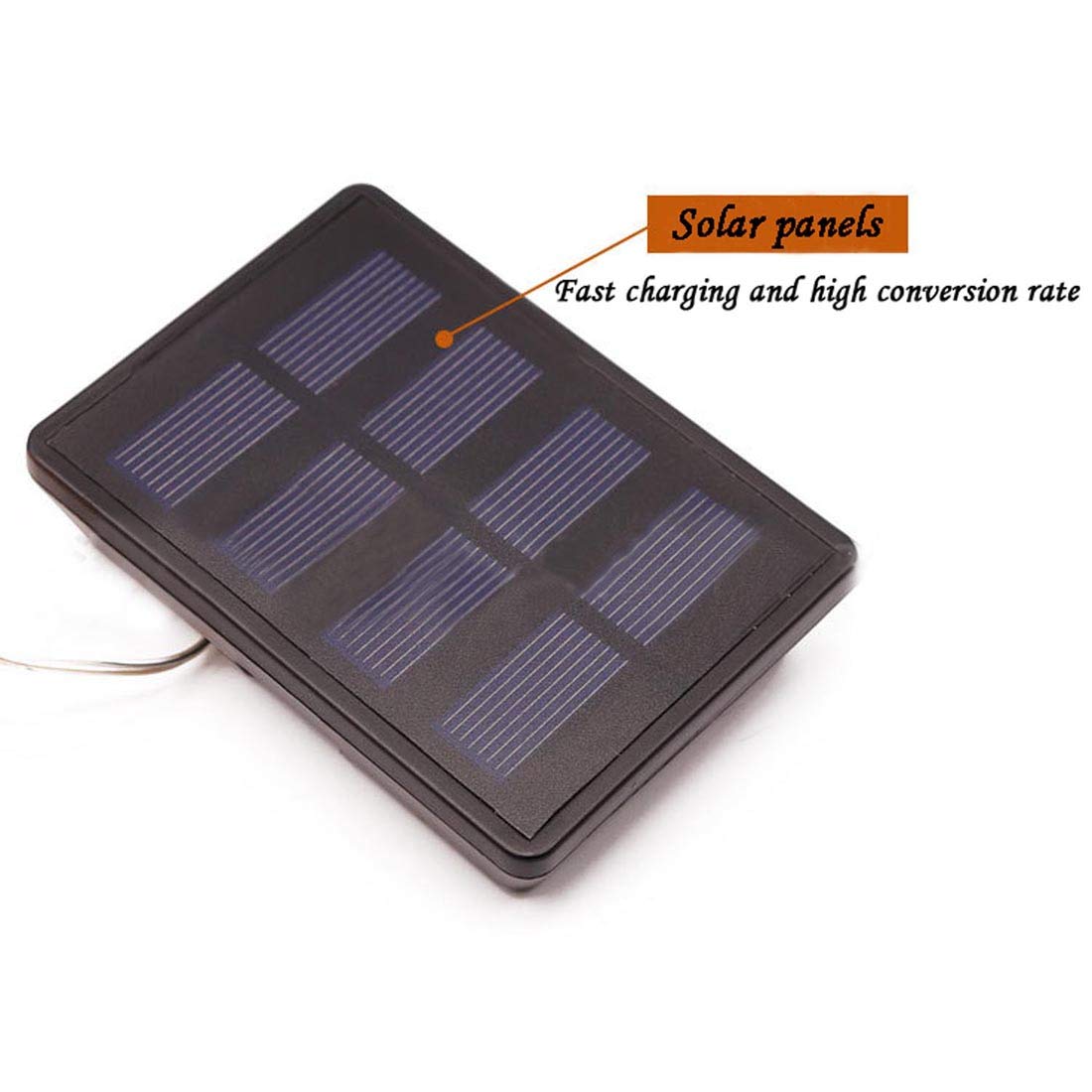 Outdoor Solar Light String, LED Solar Copper Wire Light String, with 8 Lighting Modes, Used for Home, Garden, Balcony, Christmas, Halloween Waterproof Decoration (Warm White)