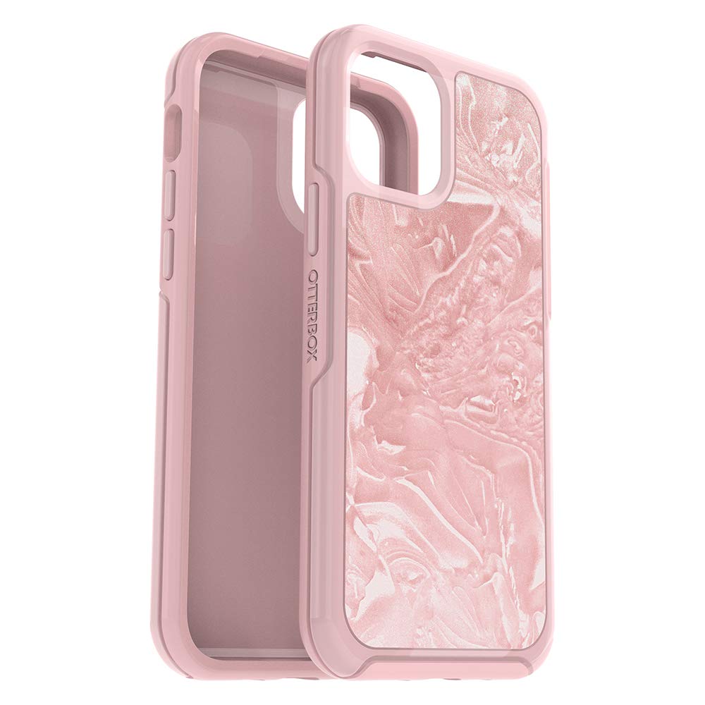 OtterBox iPhone 12 & iPhone 12 Pro Symmetry Series Case - SHELL SHOCKED, ultra-sleek, wireless charging compatible, raised edges protect camera & screen