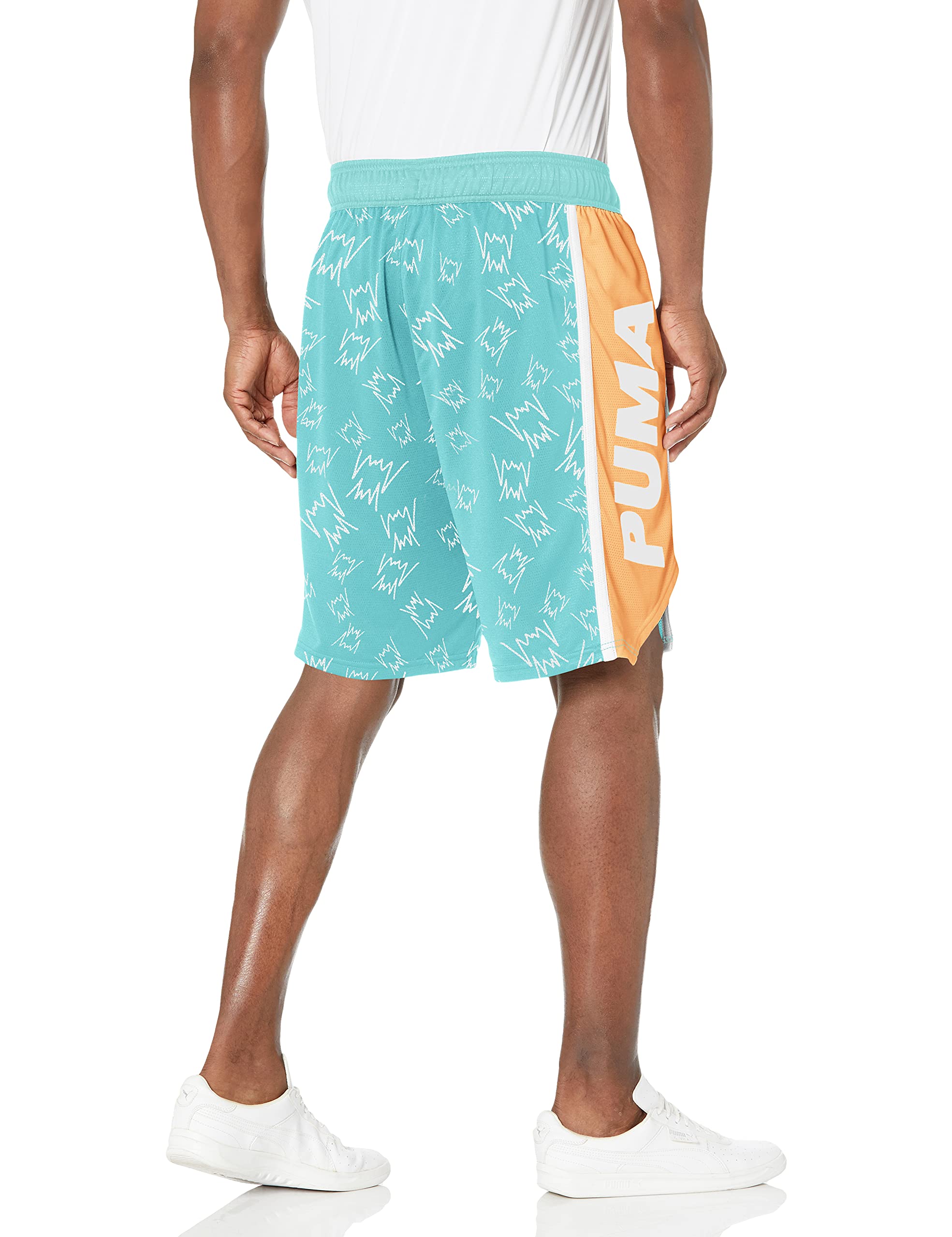 PUMA mens Curl Shorts, Elektro Blue, X-Small US