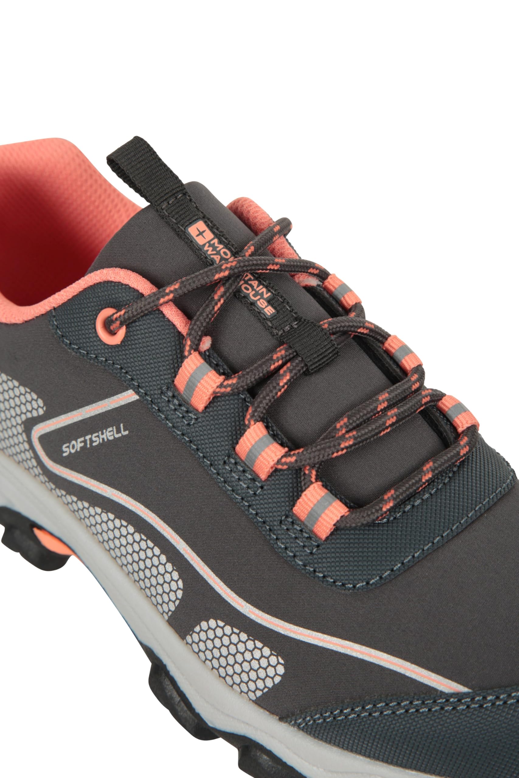 Mountain Warehouse Softshell Kids Walking Shoes Grey Kids Shoe Size 1 US